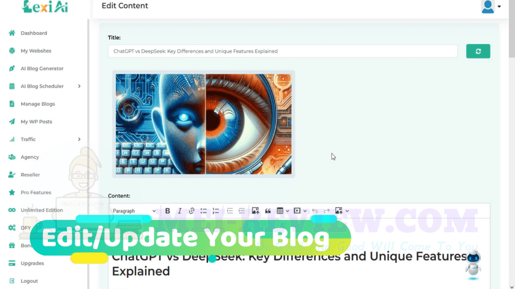 Lexi AI Review & Bonus: Set-&-Forget Blogs for Fast Cash