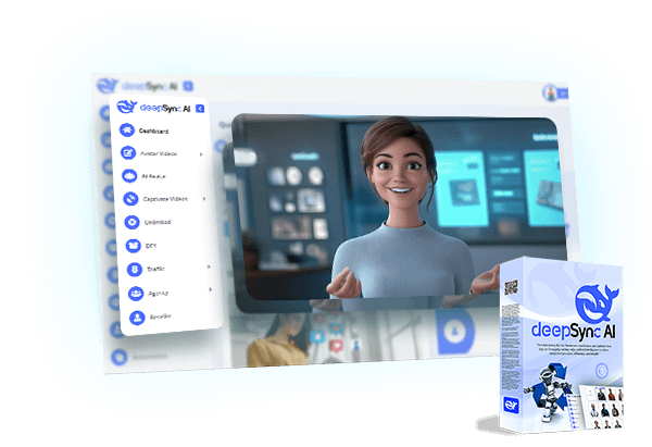 DeepSync AI Review & Bonuses: AI Tool for No-Face Videos
