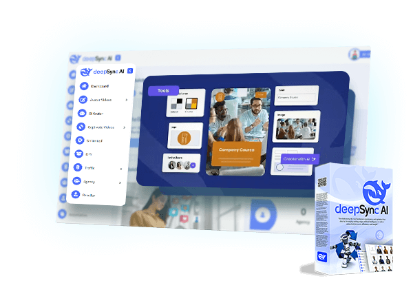 DeepSync AI Review & Bonuses: AI Tool for No-Face Videos
