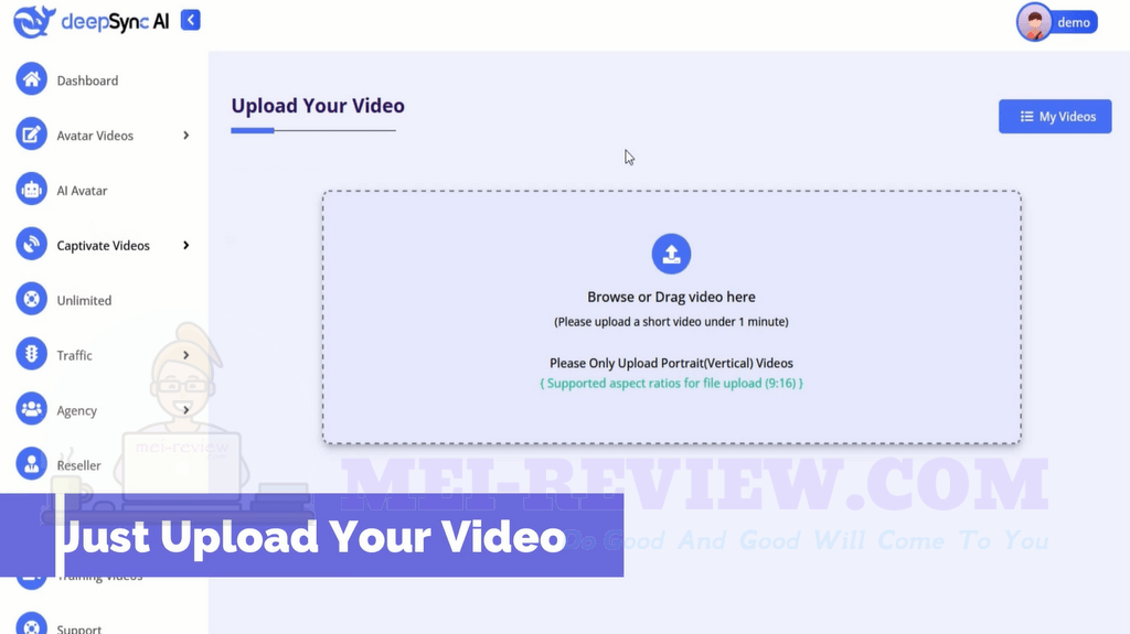 DeepSync AI Review & Bonuses: AI Tool for No-Face Videos
