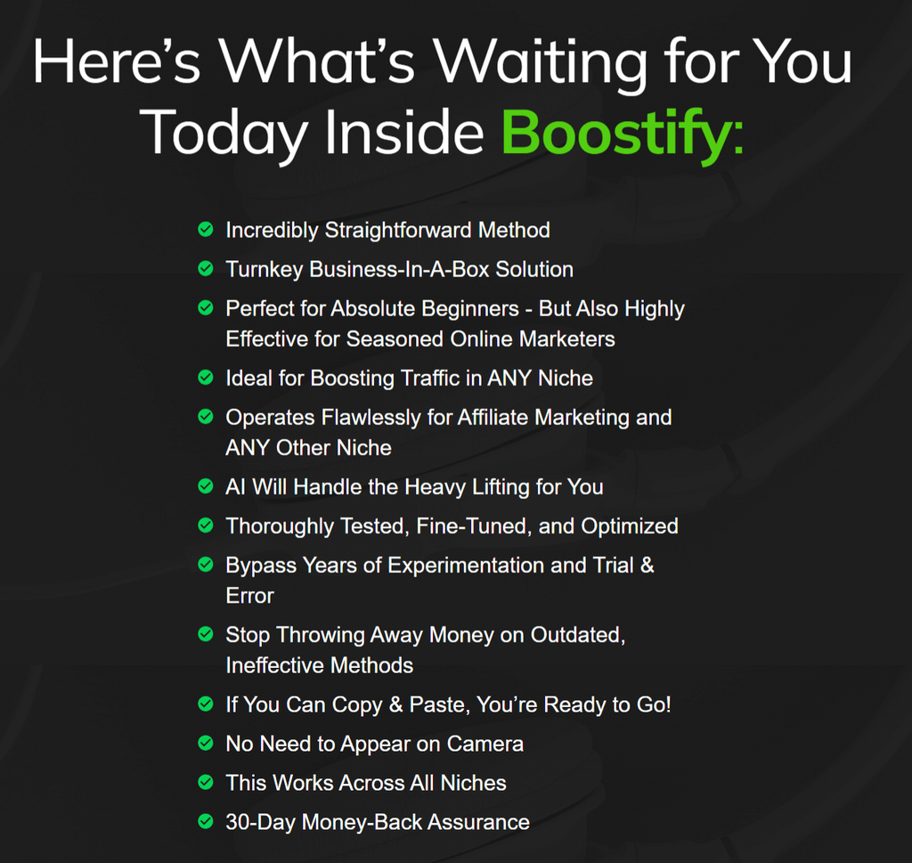 Boostify Review - Uses AI To Bring You More Clicks & Sales