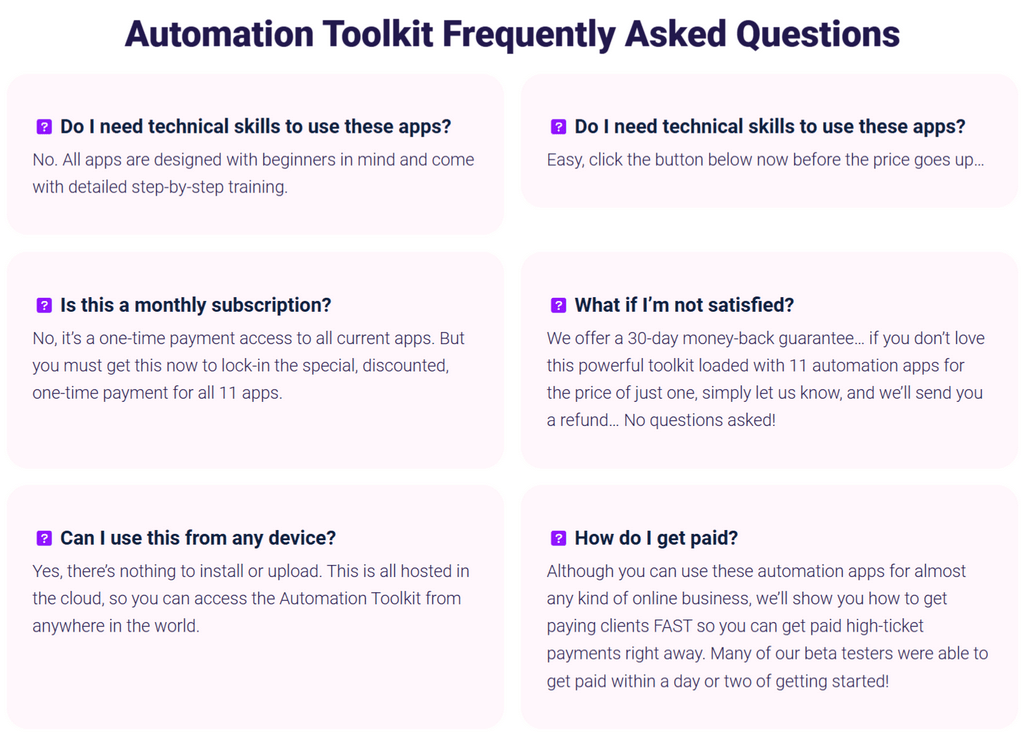 Automation ToolKit Review, Bundle & OTO, Bonuses, Coupon