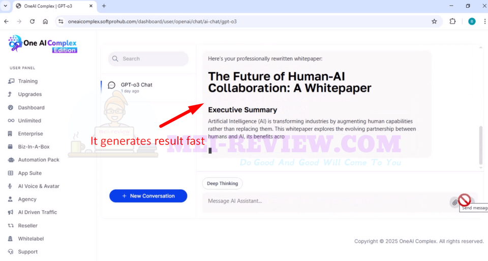 OneAI Complex Edition Review, Bonuses, OTO & Coupons