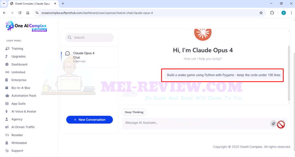 OneAI Complex Edition Review, Bonuses, OTO & Coupons