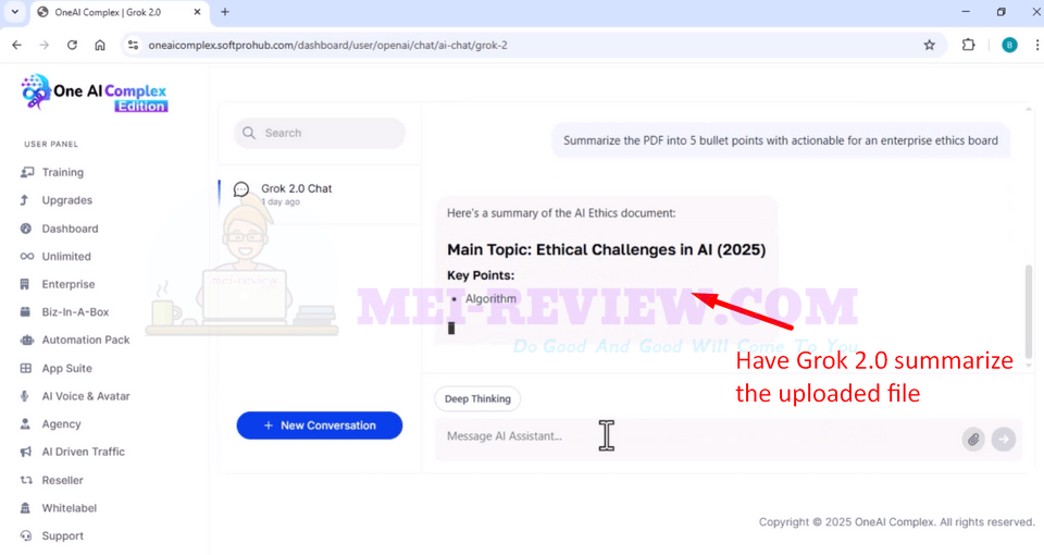 OneAI Complex Edition Review, Bonuses, OTO & Coupons