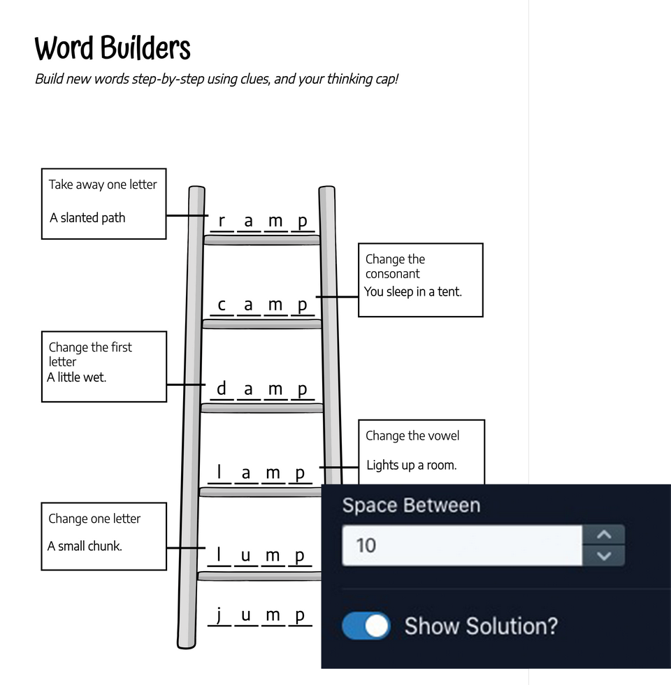 Word Ladder Worksheets Generator Review & KDP Bonuses