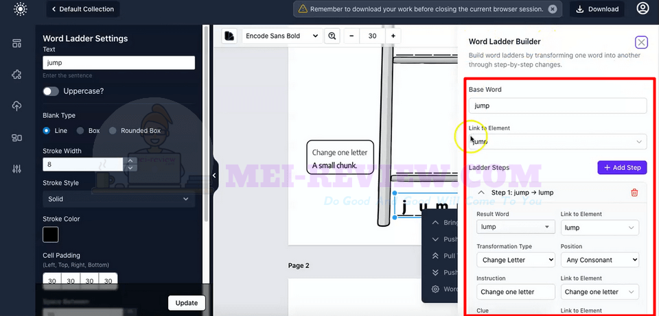 Word Ladder Worksheets Generator Review & KDP Bonuses