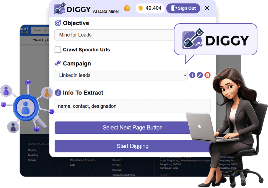 Diggy AI Miner Review | Smart Data Scraper | My Experience