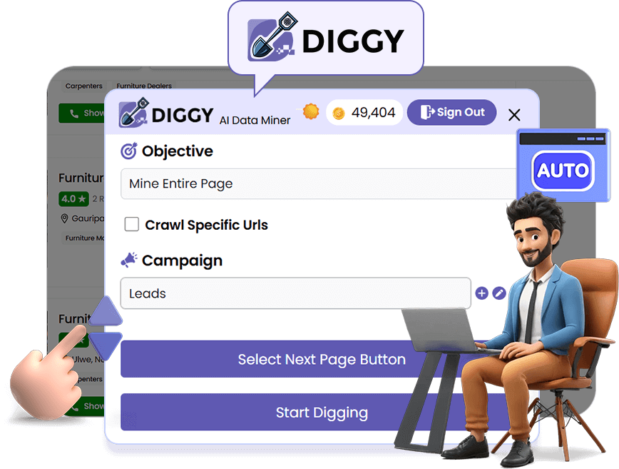 Diggy AI Miner Review | Smart Data Scraper | My Experience