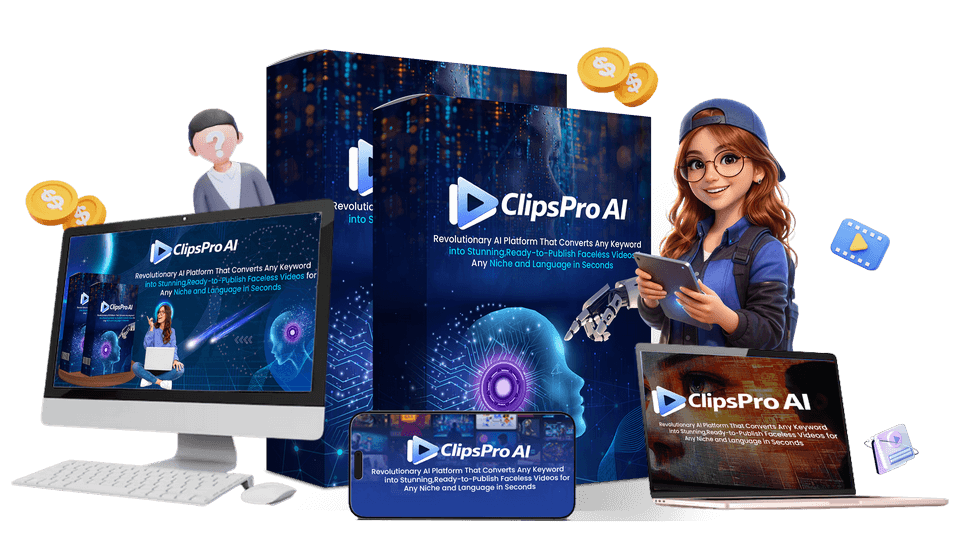 ClipsPro AI Review & Bonus: Text-to-Faceless Video Creator